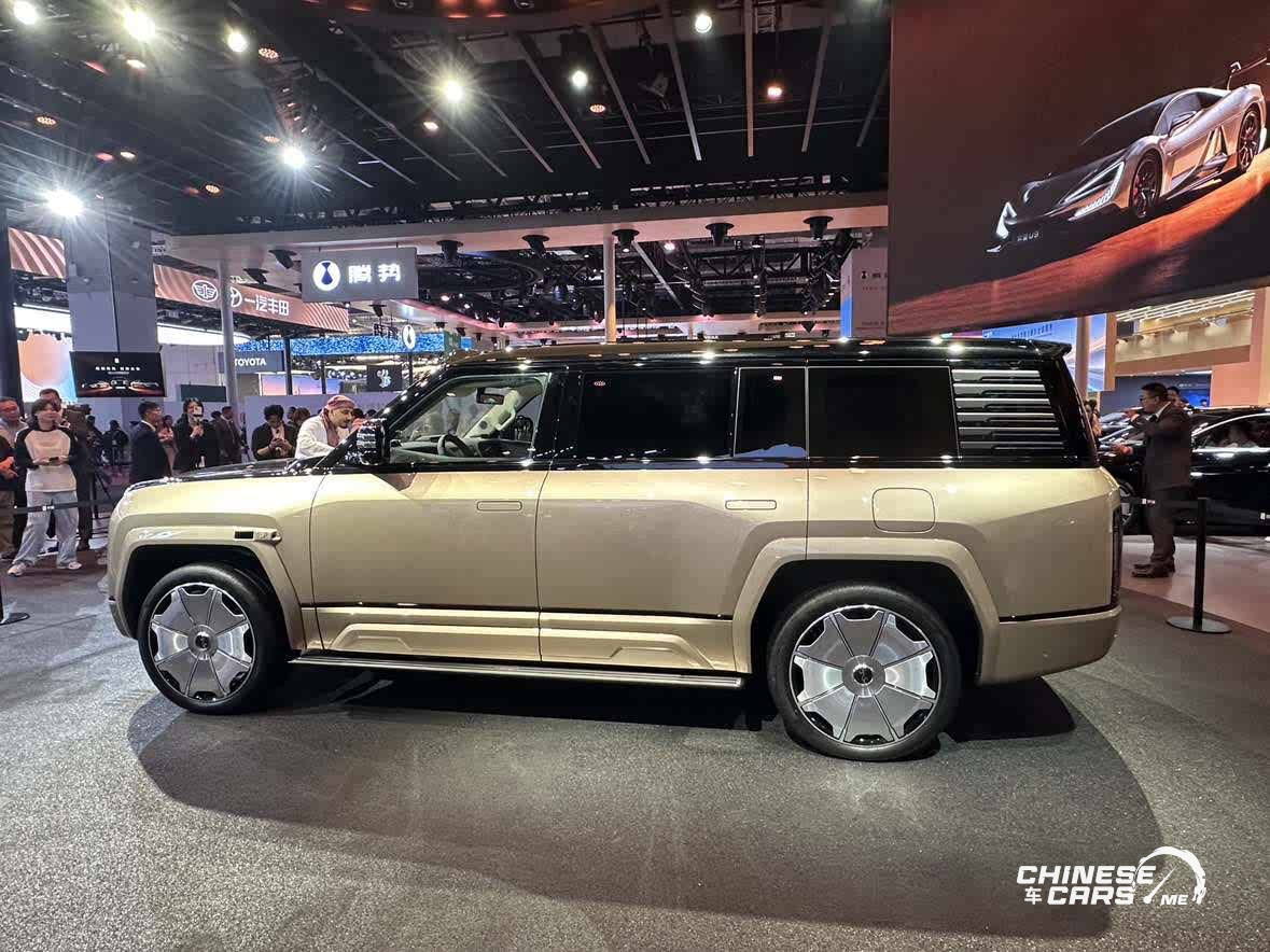 يانغ وانغ U8L 2025: أول SUV إداري فاخر بثلاثة صفوف من BYD يظهر رسميًا في معرض شنغهاي – شبكة ...